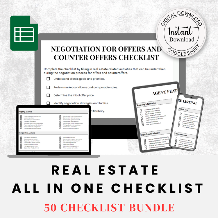 Top Real Estate Checklists Every Realtor Needs to Streamline Success – CUFY